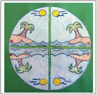 Radial Balance Drawing