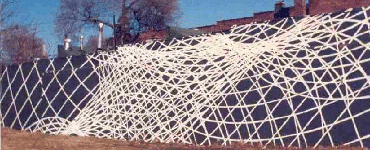 Kansas City Wall Art, Constructivist Wall Graphic Kansas City Missouri ARC